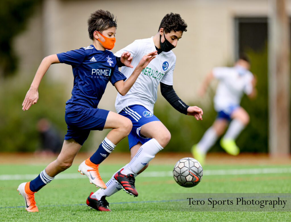 Youth soccer Emerald City FC vs Titans FC